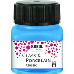Glass & Porcelain Classic hellblau 20 ml Künstlerfarben - Kreul