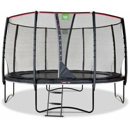 EXIT PeakPro Trampolin ø427cm - schwarz