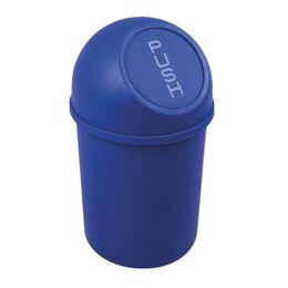 Helit Abfallbehälter H375xØ214mm 6 l blau
