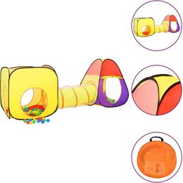 Bonnevie - Spielzelt für Kinder Kinderzelt Mehrfarbig 255x80x100 cm vidaXL