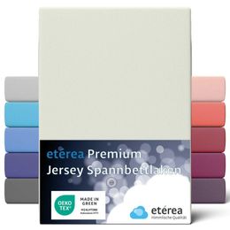 Etérea - Premium Jersey Spannbettlaken Nature 140x200 - 160x200 cm - Nature