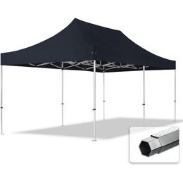 3x6 m Faltpavillon professional Alu 40mm, schwarz - schwarz