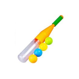 Meditrade GmbH Baseball-Set Mit 55-Cm-Schläger + 4 Bälle Für Kinder, 2 Sortierte Farben 6563014