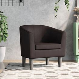 Bonnevie - Clubsessel Braun Kunstleder vidaXL70774