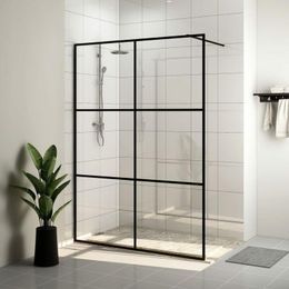 Duschwand für Begehbare Dusche,Duschtrennwand mit Klarem ESG-Glas 140x195 cm vidaXL
