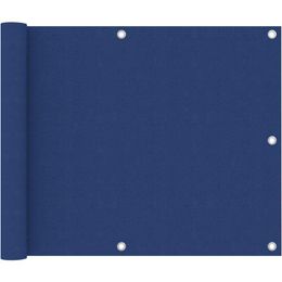 Bonnevie - Balkon-Sichtschutz Blau 75x400 cm Oxford-Gewebe vidaXL155951