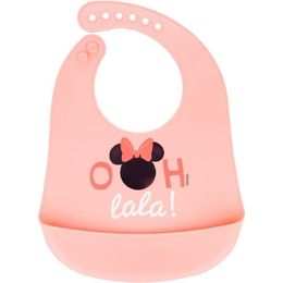 b store Silikon-Lätzchen mit Fronttasche sicheres und komfortables Verschlusssystem - Minnie Mouse (Disney Baby) - Stor
