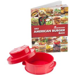 Selection American Burger Set Burgerpresse 2in1 inkl Rezeptbuch - Landmann