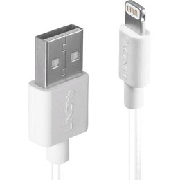 Lindy - USB-Kabel usb 2.0 usb-a Stecker, Apple Lightning Stecker 2.00 m Weiß 31327