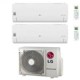 Klimaanlage LG dual split inverter-klimaanlage libero smart series 9+12 mit mu2r17 ul0 r-32 wi-fi integrated 9000+12000 + neu