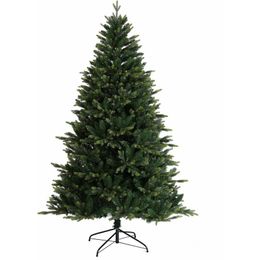 SVITA - künstlicher Weihnachtsbaum hochwertig Tannenbaum Kunstbaum pe pvc 210 cm