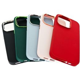 Rjid Case Hülle Bumper Back Cover Bumper tpu Schutzhülle kompatibel mit iPhone 14 Pro Rot