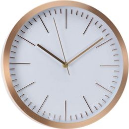 Wanduhr mit Goldelementen, ø 30 cm