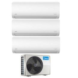 Midea - trial split inverter klimagerät xtreme serie 9+9+9 mit m3of-21hfn8-q r-32 wi-fi integrated 9000+9000 btu - neu