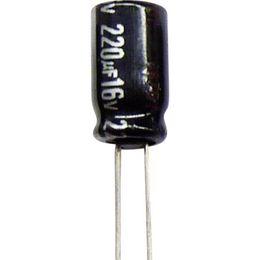 ECA1HHG221B Elektrolyt-Kondensator radial bedrahtet 5 mm 220 µF 50 v 20 % (ø x h) 10 mm x - Panasonic