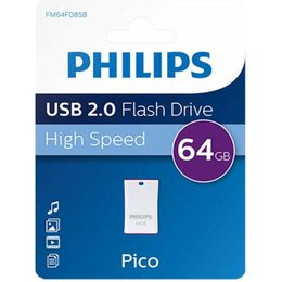 USB-Stick 64GB 2.0 usb Drive Pico (FM64FD85B/00) - Philips