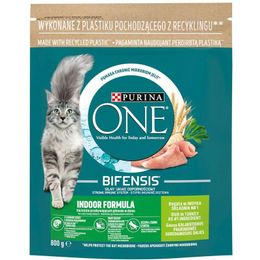 Purina - One Bifensis Adult Indoor - Trockenfutter für Katzen - 800 g