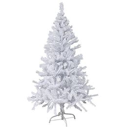 Mojawo Weihnachtsbaum inkl Ständer Weiß 180 cm-DYW99804