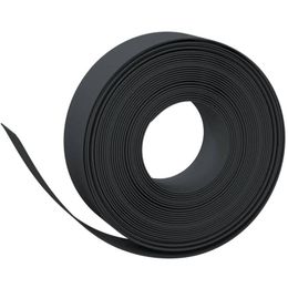 Maison Exclusive - Rasenkante Schwarz 10 m 15 cm Polyethylen - Schwarz