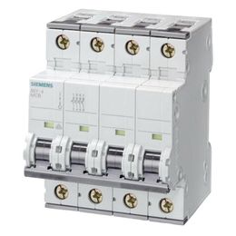 Siemens LS-Schalter 4P 50A 10kA Typ C 4 Module 5SY44507