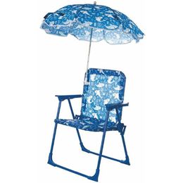 Gardeness - Klappstuhl für Strandkinder oder Garten mit Parasol -Regenschirm - Squaletto - Squaletto
