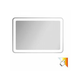 Lanzet Led Spiegel M9 / Badezimmerspiegel mit 3 Helligkeitsstufen / Maße (b x h x t): ca. 120 x 84 x 4,6 cm / hochwertiger Badspiegel mit Sensor /