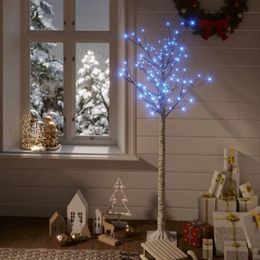Künstlicher Weihnachtsbaum - Weihnachtsbaum 140 LEDs 1,5 m Blau Weide Indoor Outdoor -ME2932