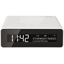 Technisat - DigitRadio 51 Radiowecker dab+, ukw aux Weiß