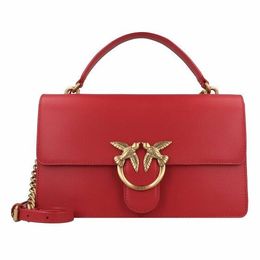 Pinko Love One Handtasche Leder 27 cm red