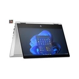 HP Pro x360 435 G10 (8V6M5AT), Notebook silber, AMD Ryzen 5 7530U, AMD Radeon Graphics, 16 GB DDR4, 512 GB (512 GB SSD), Windows 11 Pro