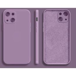 Bunt Case Hülle mit Kameraschutz Back Cover Bumper Silikon Schutzhülle kompatibel mit iPhone 14 Pro Max Lila