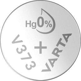 Knopfzelle 373 1.55 v 1 St. 28 mAh Silberoxid silver Coin V373/SR68 NaBli 1 - Varta