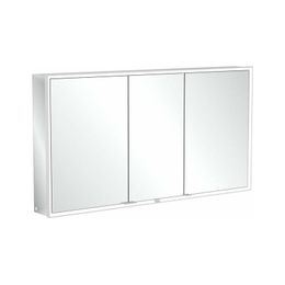 Villeroy & Boch Villeroy&boch - My View Now, Spiegelschrank für Aufputz mit Beleuchtung, 1400x750x168 mm, mit Ein-/Ausschalter, Smart Home fähig, 3 Türen, A45714