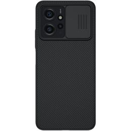 Gepanzertes Hülle kompatibel mit Xiaomi Redmi Note 12-Gehäuse mit Kameraabdeckung Nillkin CamShield Case - schwarz