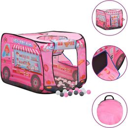 Bonnevie - Kinder-Spielzelt mit 250 Bällen Rosa 70x112x70 cm vidaXL859828