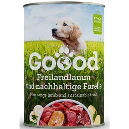 Goody Dog - goood │ Junior - Lamm & Forelle - 12 x 400g │ Nassfutter