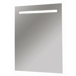 Beleuchteter Badezimmerspiegel 80x60 cm mit LED-Streifen Spiegel ohne Antifog Ohne Bluetooth Kit