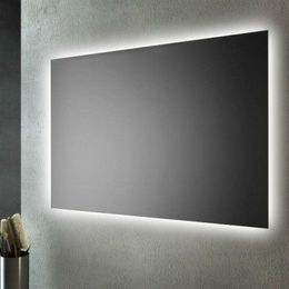 LED-beleuchteter Badezimmerspiegel auf Umfang 80x60 cm