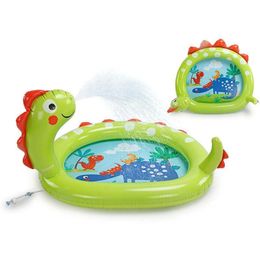 Aufblasbarer Kinderpool Fontaine Dinosaurier - 1 -09 x 0 -66 x 1 -19 m Intex Mehrfarbig