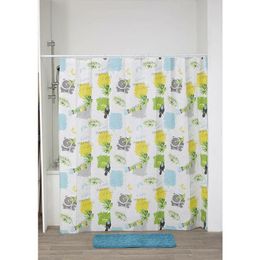 Duschvorhang peva 180x180cm 12 ringe weiss - marina - Tendance - Mehrfarben