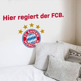 FC Bayern München Fc Bayern München - Hier regiert der fcb 60x30cm