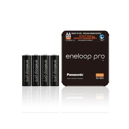 Panasonic - eneloop p 4XAA2 - eneloop Pro, NiMh Akku, aa (Mignon), 2500 mAh, 4er-Pack (BK-3HCDE/4LE)