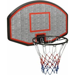 Prolenta Premium Basketballkorb Schwarz 90x60x2 cm Polyethylen - Schwarz