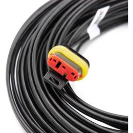 Niederspannungs-Kabel kompatibel mit Gardena Smart Sileno Set, Sileno+ Set Mähroboter - Transformator Kabel, 10m - vhbw