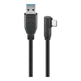 goobay 66504 - Kabel USB 3.0 Typ-C Typ-A 3.0 90°, 3,0 m (66504)