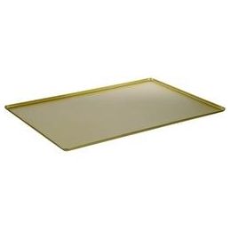 Gastro Schneider Alu-Ausstellblech 200 x 600 mm, gold gebeizt | Mindestbestellmenge 4 Stück