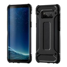 MARKENLOS Cofi1453® Panzerhülle Bumper Hybrid Armor SchutzHülle kompatibel mit samsung galaxy A21S (A217F) Silikon Hülle Zubehör Tasche Panzerschale Panzer in