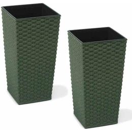 siena GARDEN Eco Paris 2er Set 30cm grün