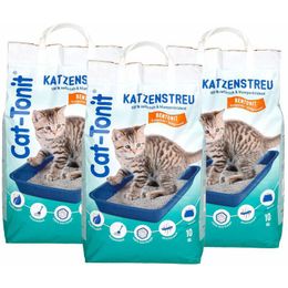 BURI Cat Tonit Katzenstreu 30kg Klumpstreu Haustierstreu Einsteu Streu Haustier