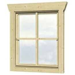 Skan Holz Einzelfenster BxH 57,5 x 70,5 cm, Anschlag links